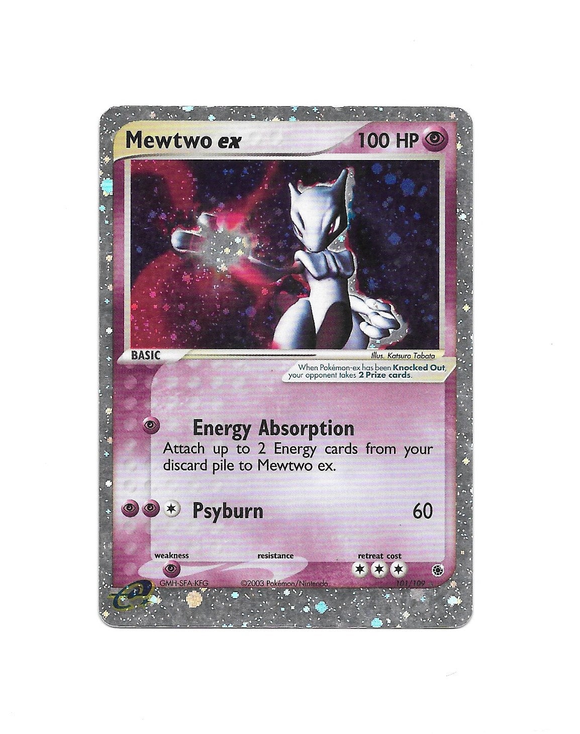 Mewtwo Ex- 101/109 Ruby & Sapphire Holo Ultra Rare Holo MP | PackFlipps
