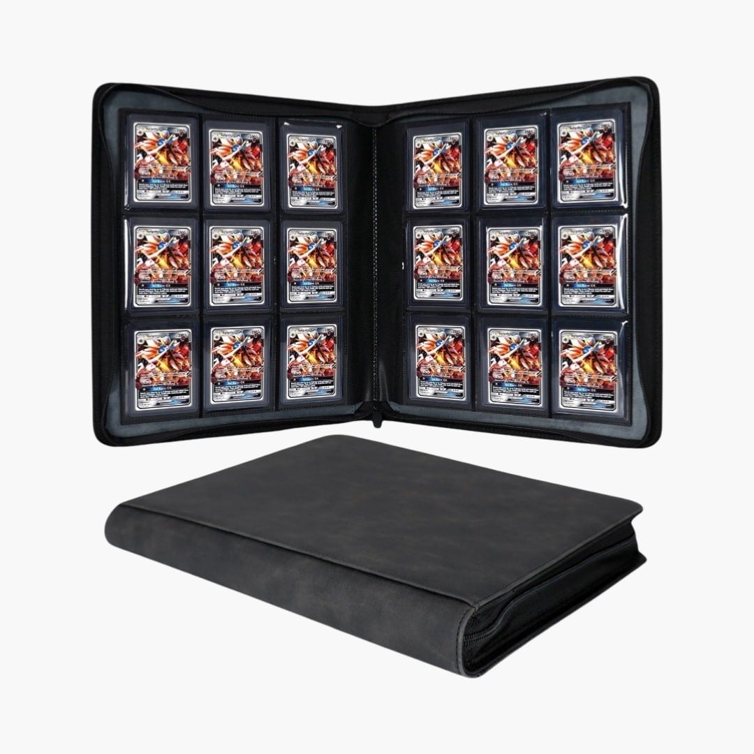 Toploader Binder 12 Pages 9 Pockets | PackFlipps